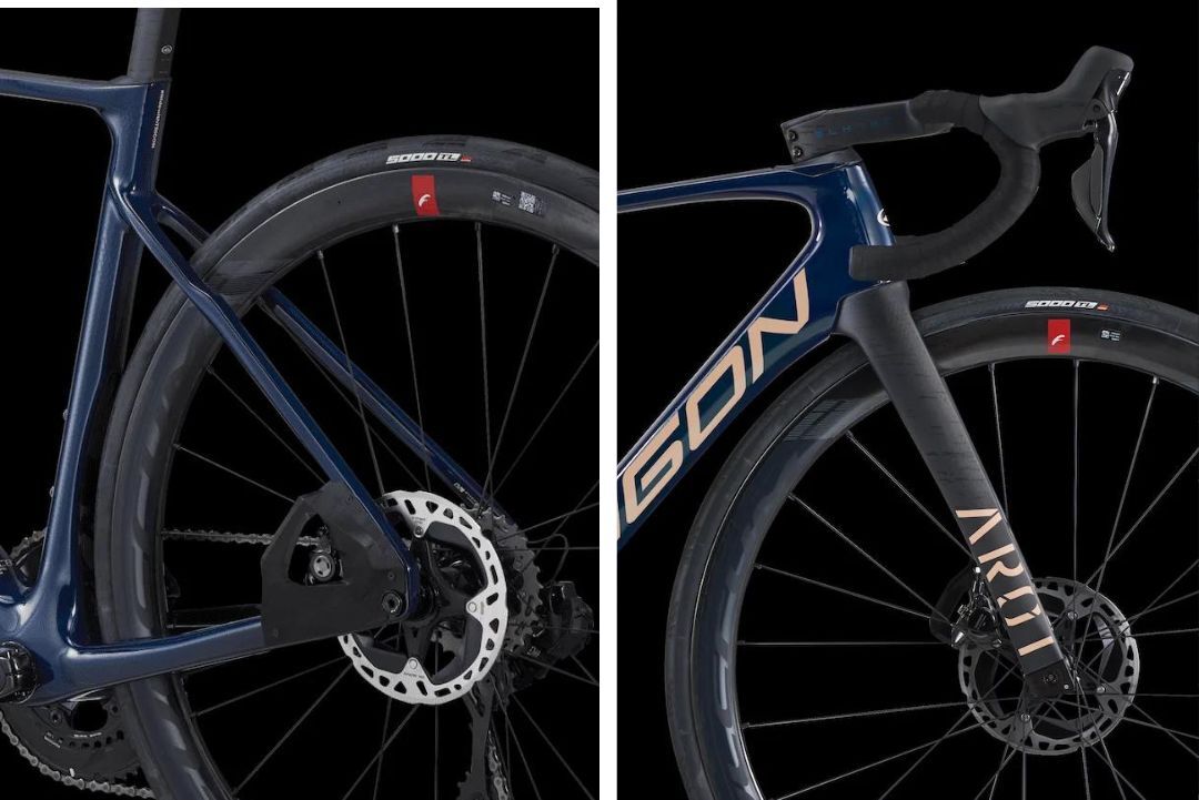 TRIGON AR01 Aero Blue Road Frameset | South Side Distribution