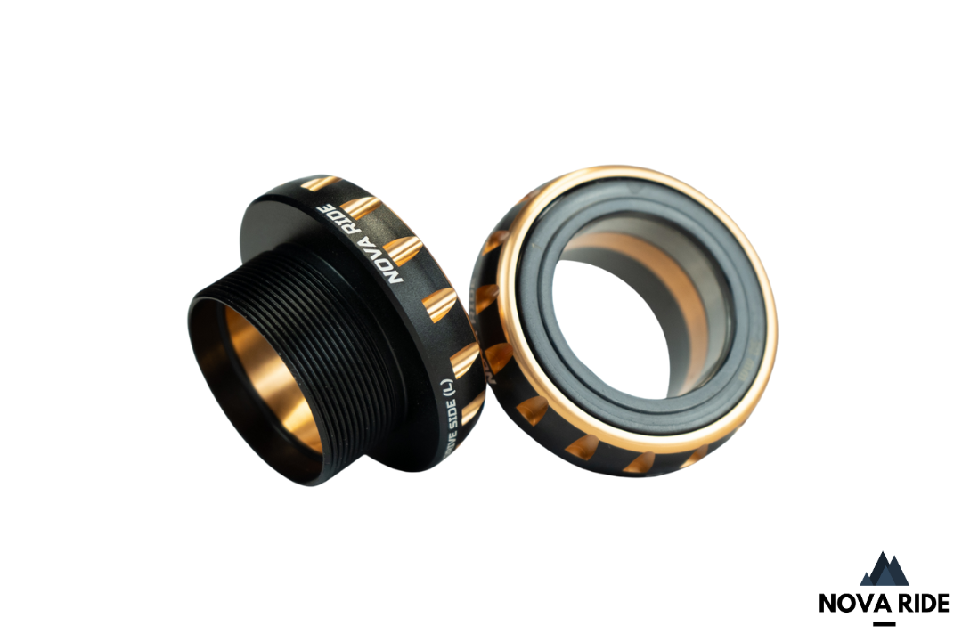Nova Ride CBB Ceramic Bottom Bracket BSA 30mm FSA/Rotor - Gold | South ...